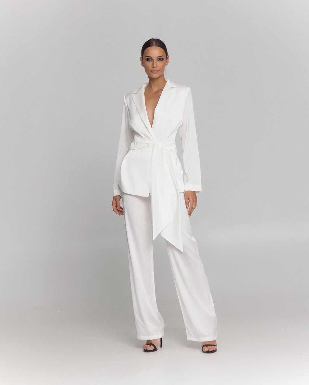 Elegant blazer set - Silk – Areve